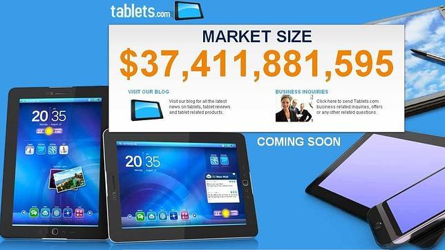 El dominio «tablets.com» sale a la venta