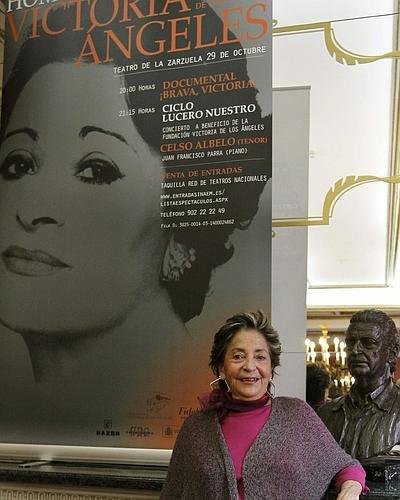 Victoria de los Ángeles vuelve al Teatro de la Zarzuela