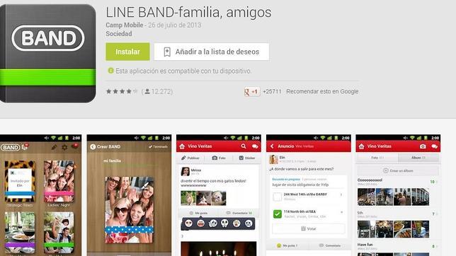 La red social Line Band lanza versión de escritorio