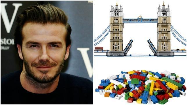David Beckham, un niño grande al que le encanta jugar con «Lego»