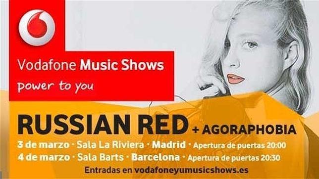 Russian Red presentará nuevo álbum en Madrid y Barcelona