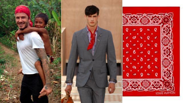 David Beckham o la resurección del pañuelo bandana