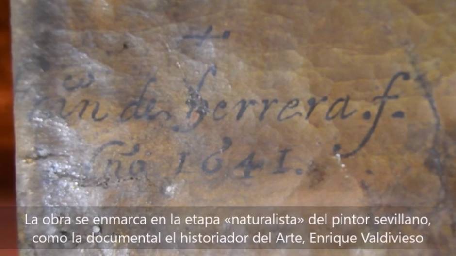 Siete Palabras. Retirada del cuadro de Herrera el Viejo para su ...
