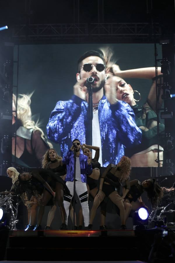 Las mejores imágenes del concierto de Maluma en el Auditorio Rocío Jurado