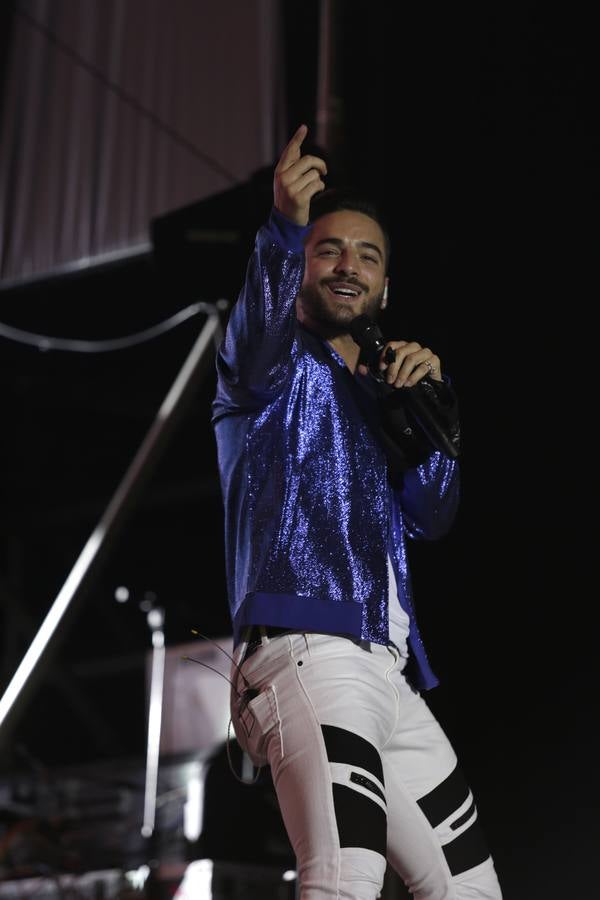 Las mejores imágenes del concierto de Maluma en el Auditorio Rocío Jurado