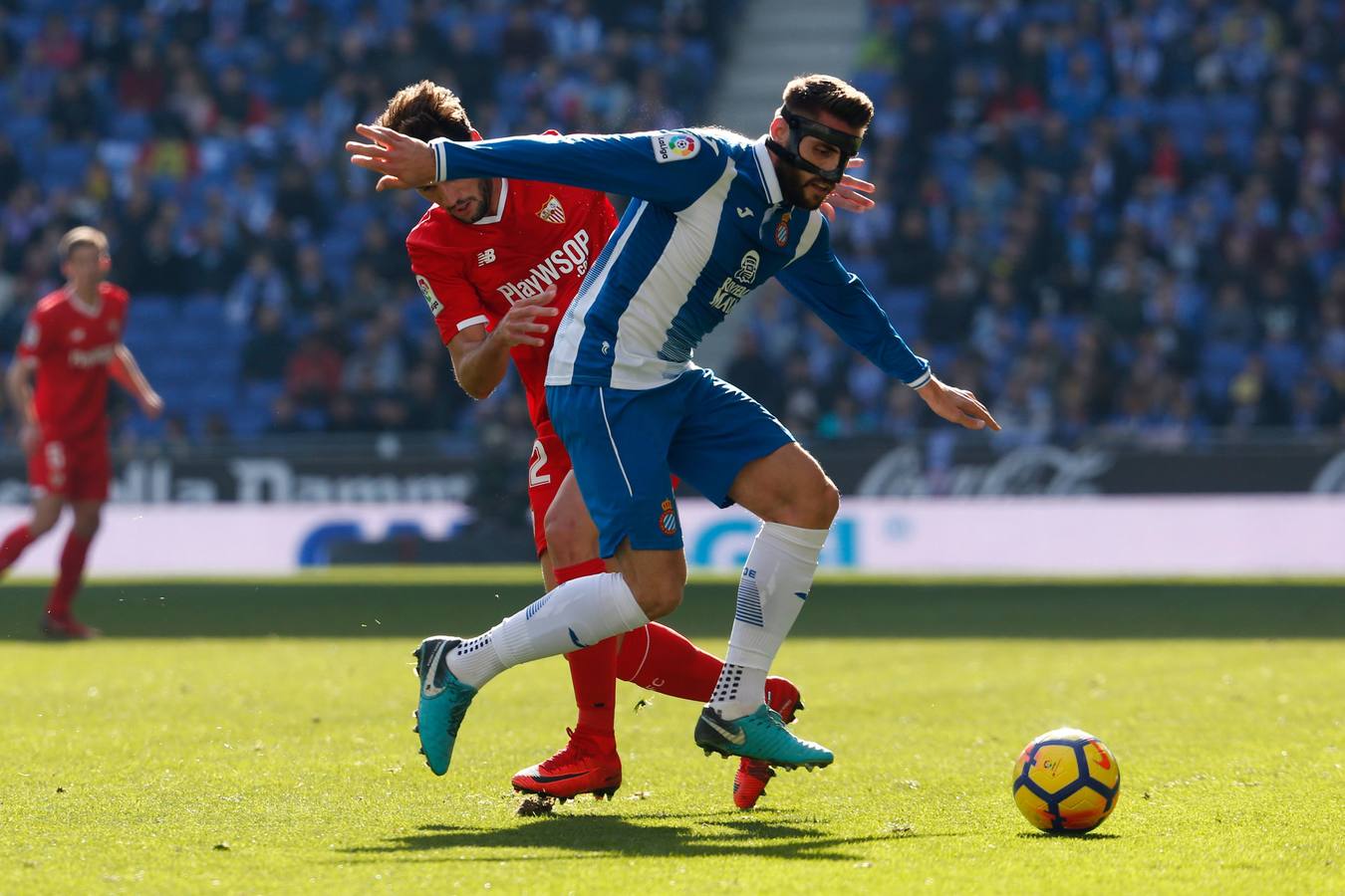 Las mejores imágenes de la victoria del Sevilla FC ante el Español