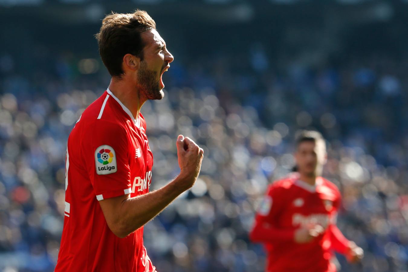 Las mejores imágenes de la victoria del Sevilla FC ante el Español