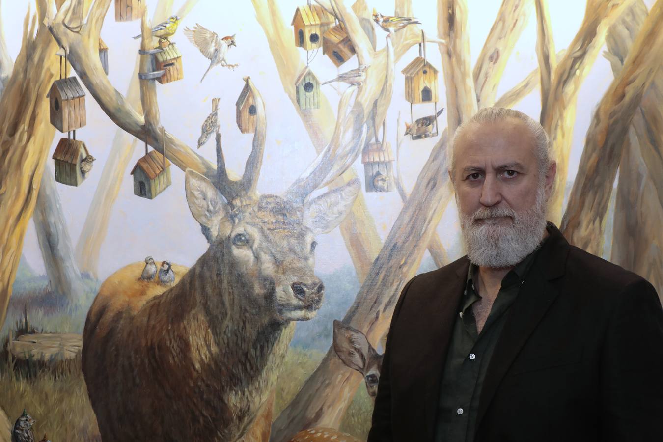 Inauguración de la exposición 'Estructura Natural' de Manuel Luna, en ...