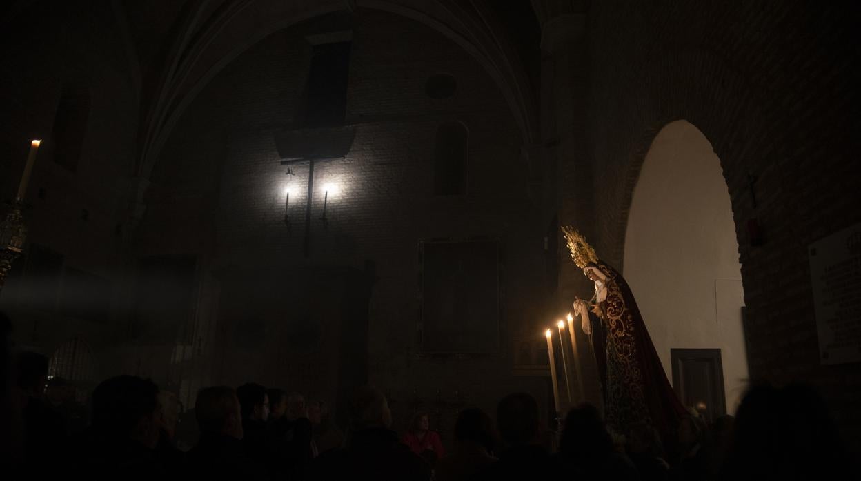 El traslado de la Virgen del Buen Fin de la Lanzada
