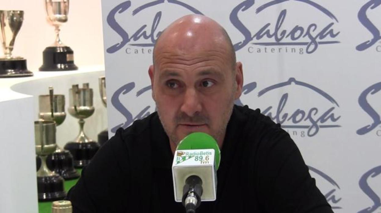 Roberto Ríos: «El Betis ha pegado un salto de calidad tremendo»