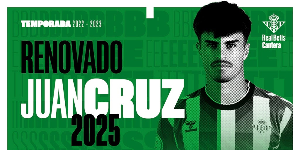 El Betis hace oficial la renovación de Juan Cruz