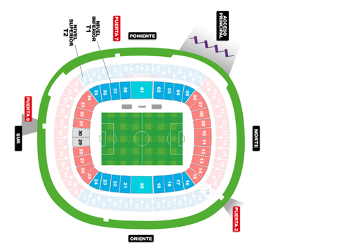 Estadio Akron: capacidad, historia, accesos e información del estadio ...