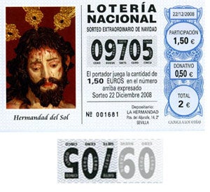 El código oculto de la lotería del Sol
