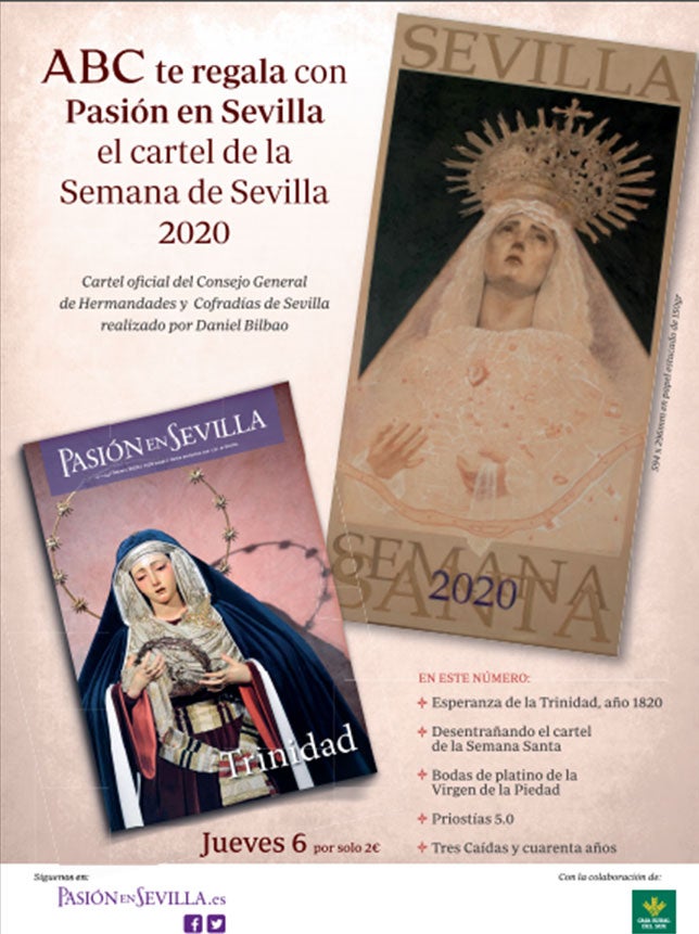 Consigue el cartel de la Semana Santa 2020 con la revista Pasión en Sevilla