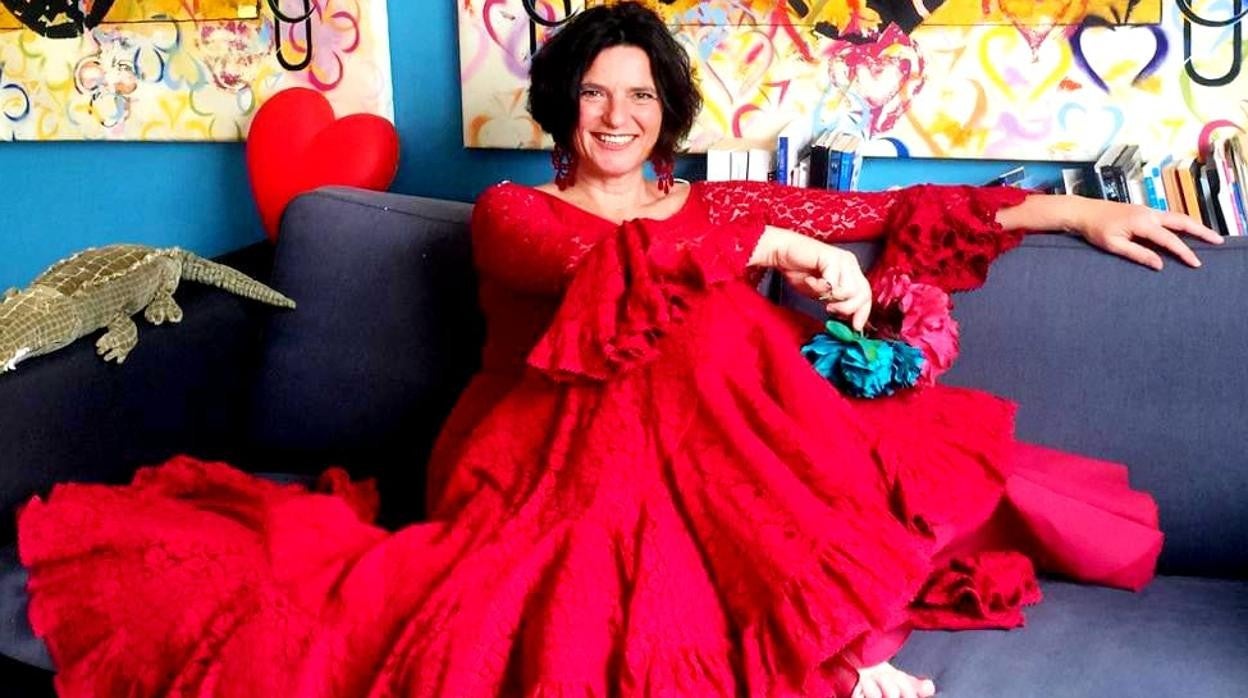«El traje de flamenca es mágico. Te lo pones y te sientes guapa y feliz»