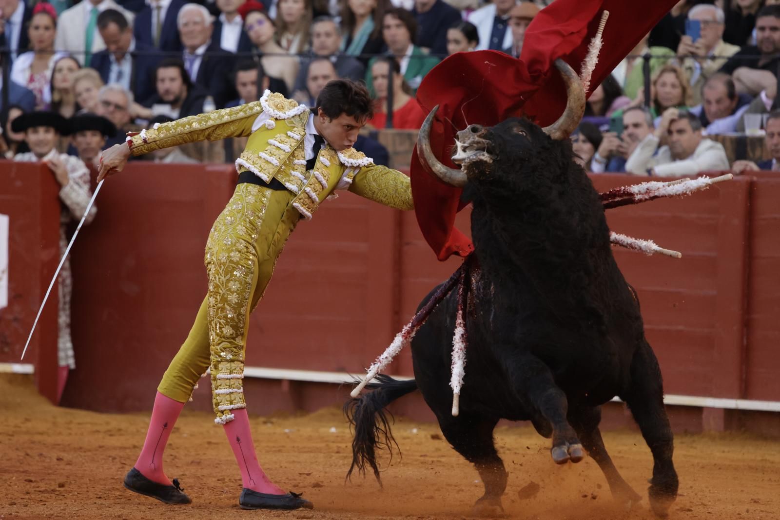 Las imágenes de la corrida de Cayetano, Roca Rey y David de Miranda en ...