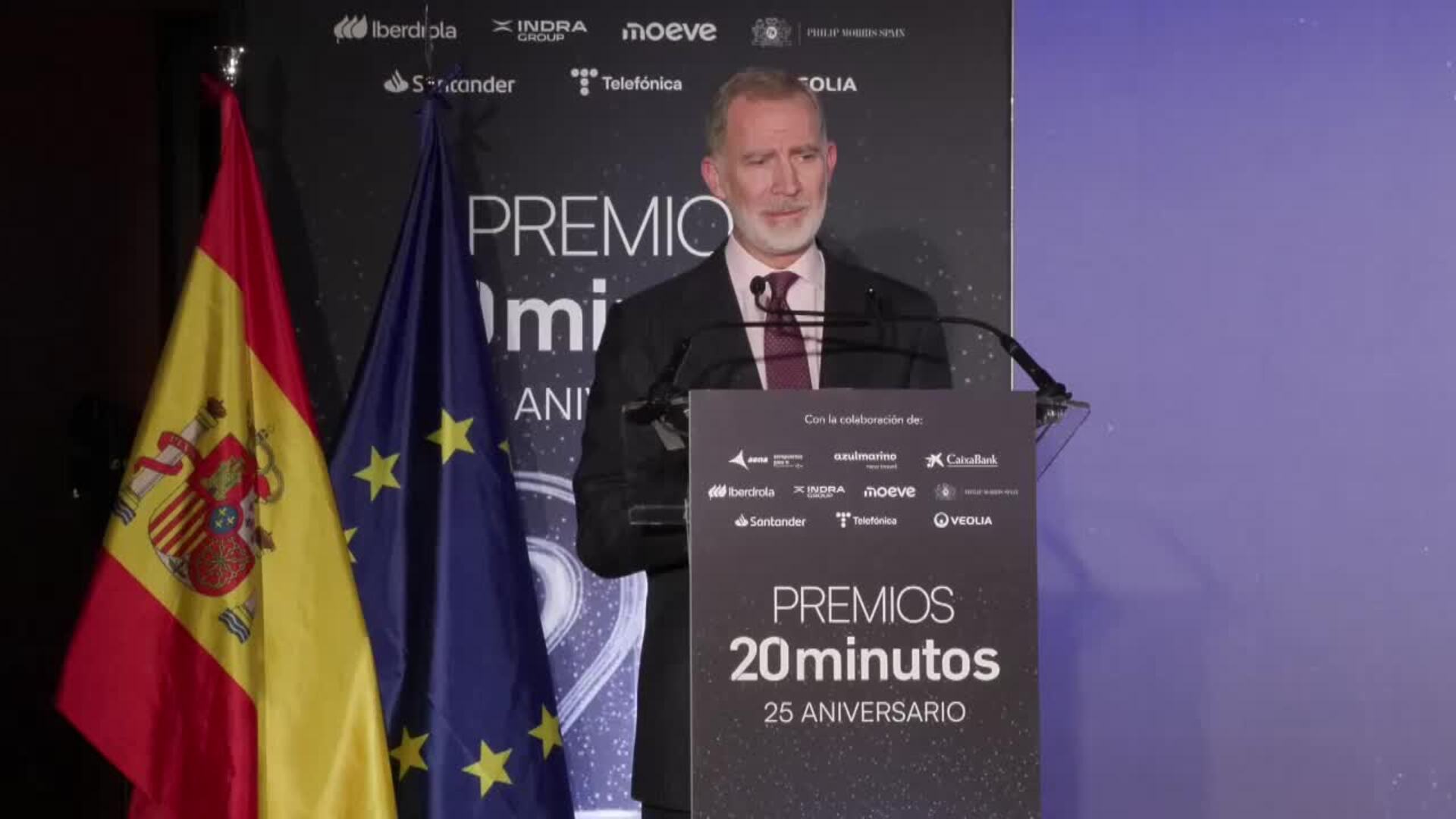 El rey ensalza los valores que demostró la ciudad de València ante la dana