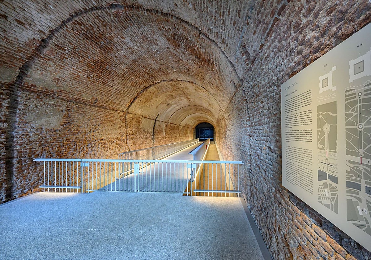El túnel de Bonaparte ve la luz desde el Campo del Moro