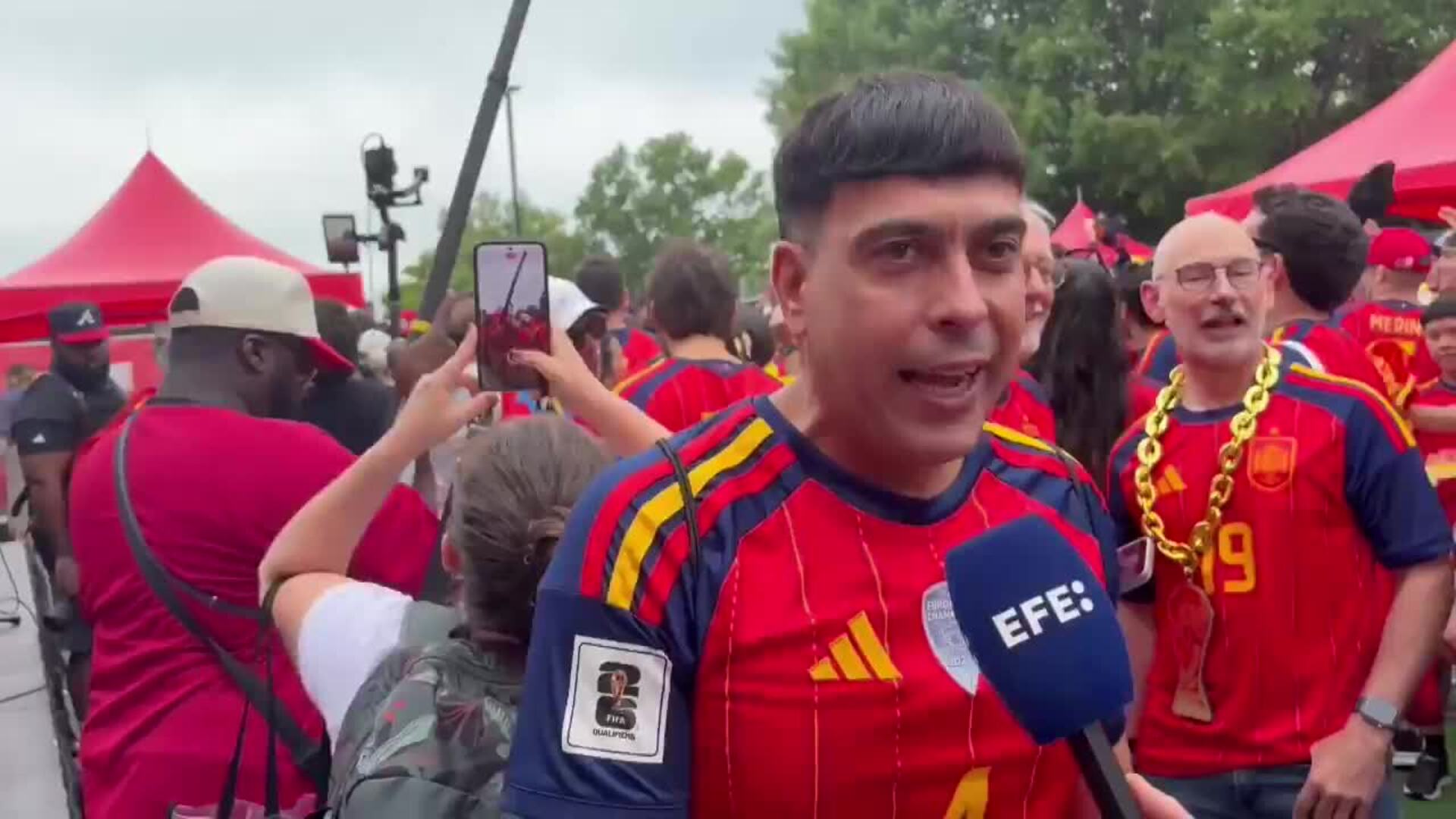 ‘Manolo el del bombo’ sigue presente en los mundiales de España