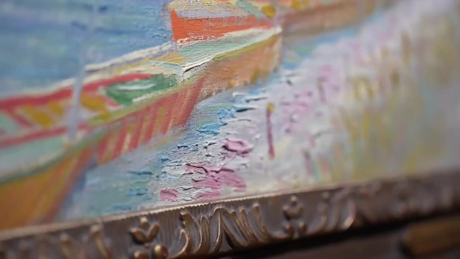 El cuadro "Les canots amarrés" de Vang Gogh se subastará en Christie's ...