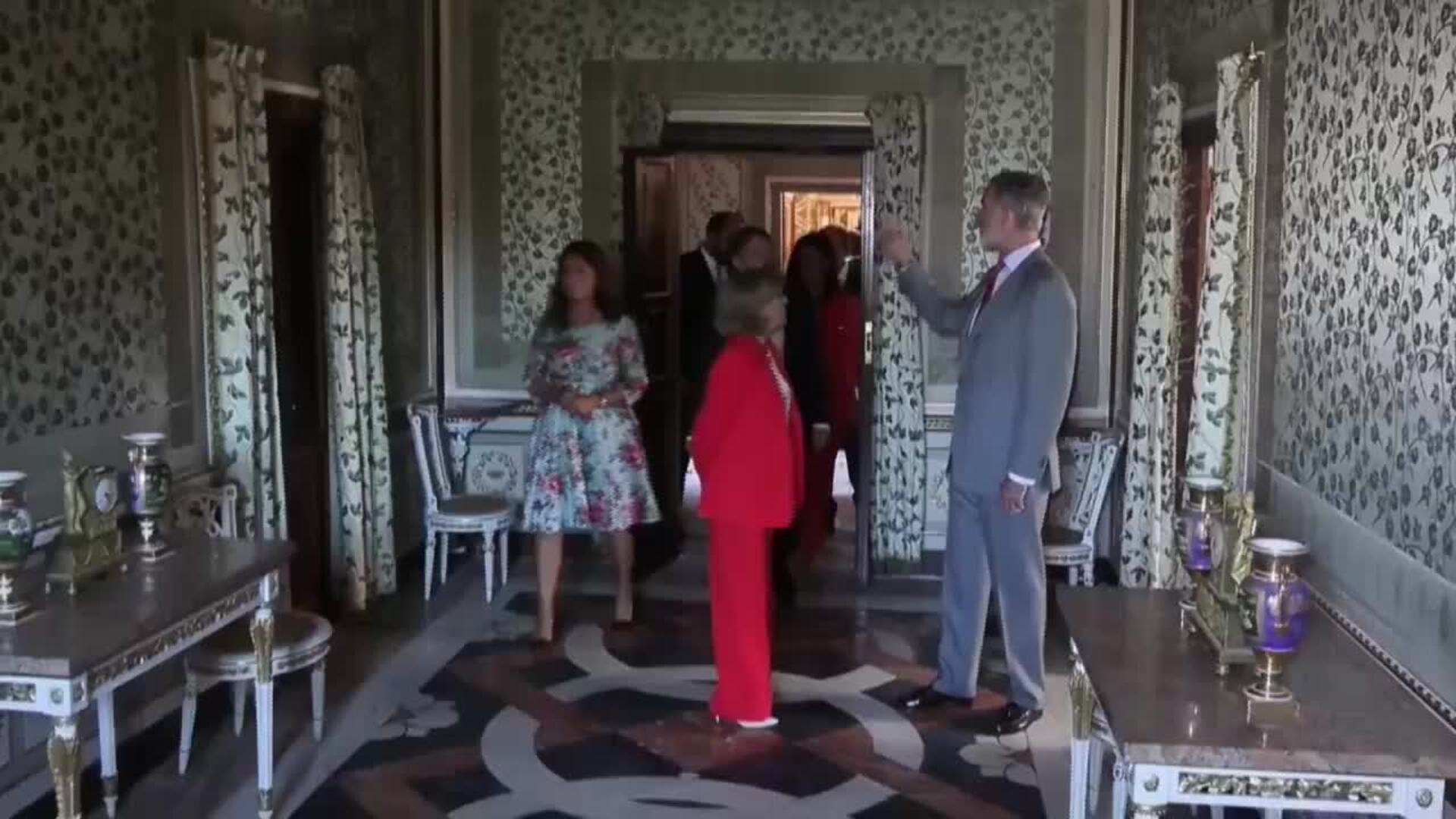 El rey inaugura la Casa del Labrador de Aranjuez tras una rehabilitación integral