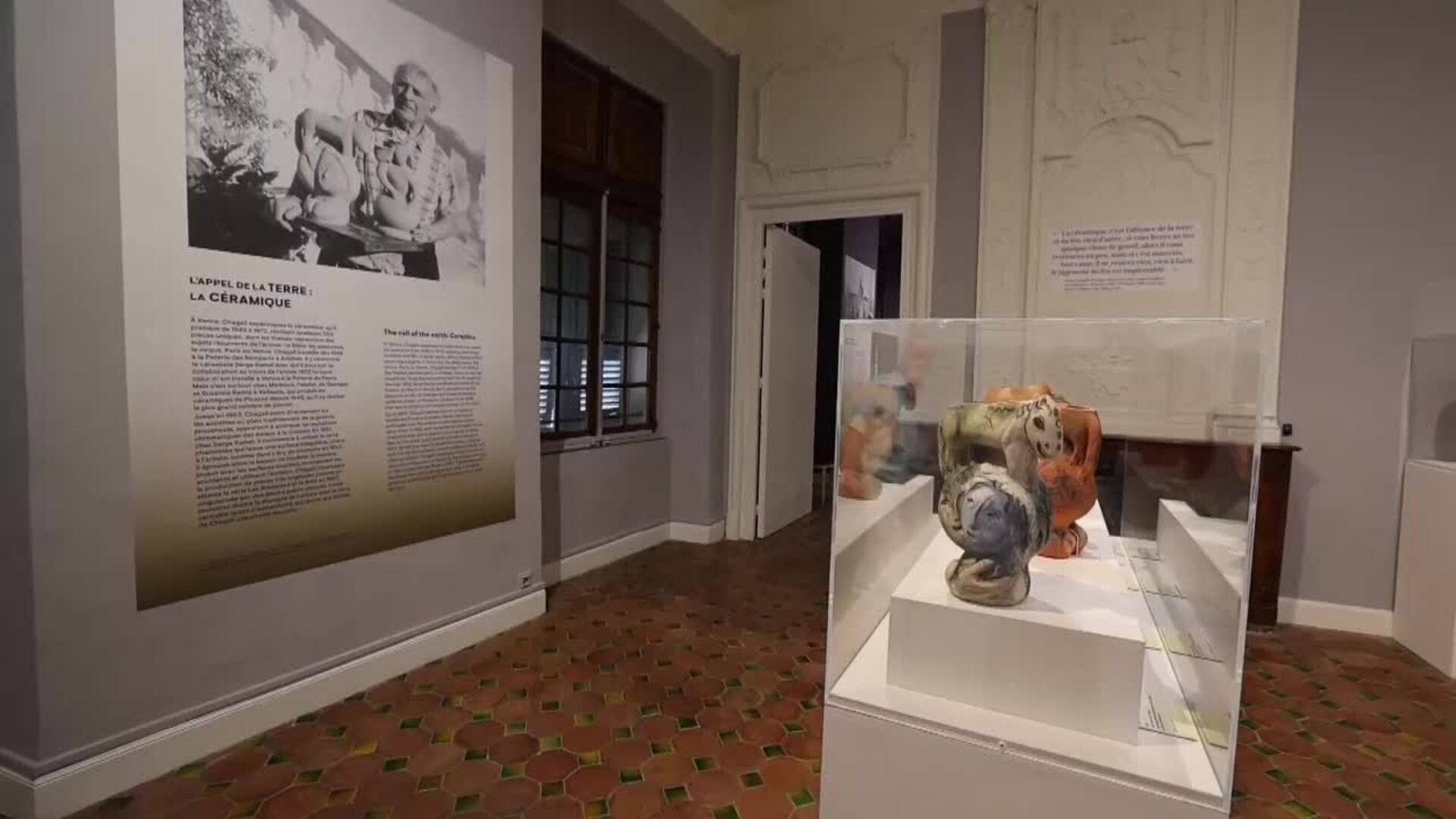 El Museo Chagall de Vence exhibe la obra “Repas au Poison” de 1956-1960