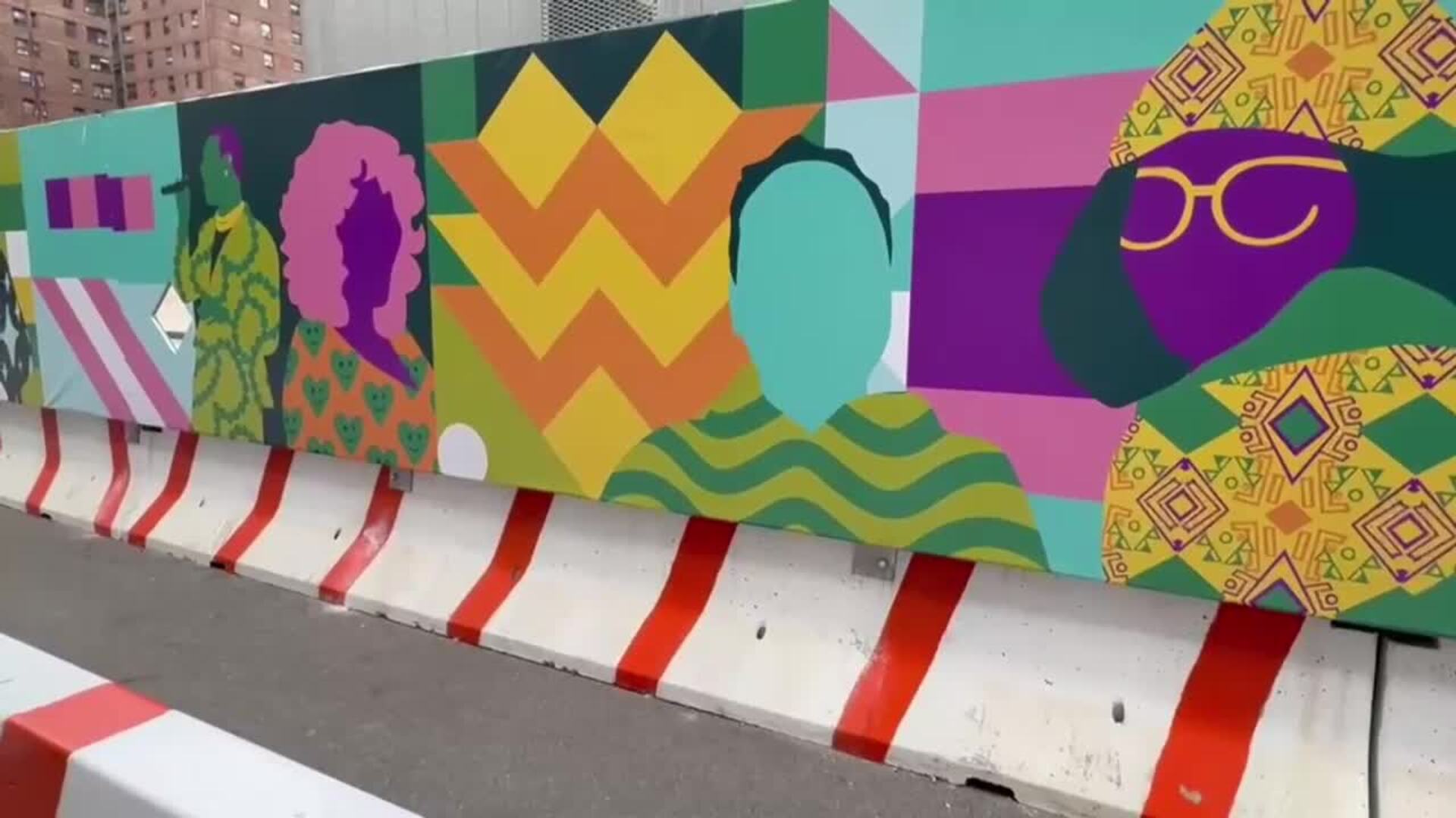 El Lincoln Center estrena un gran mural de la española Vanesa Álvarez ...