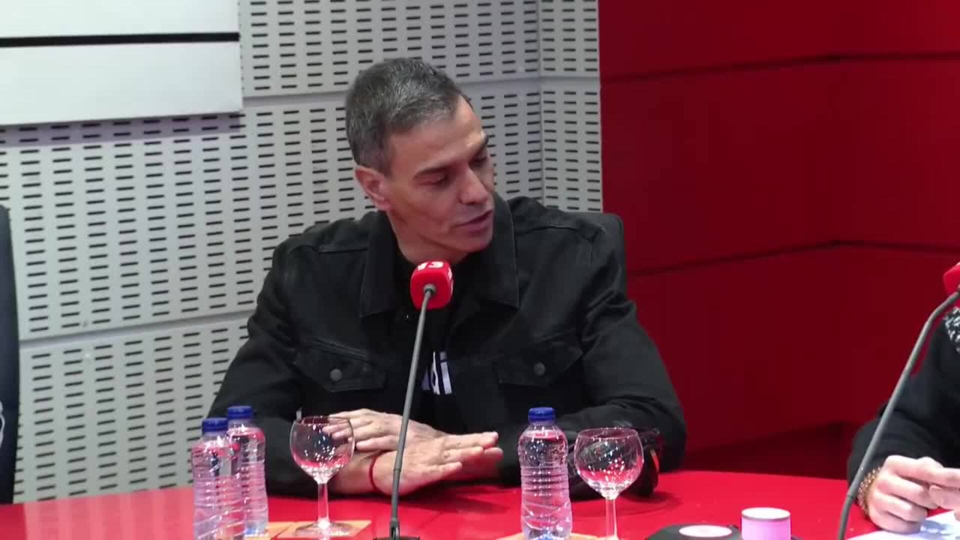 Sánchez visita Radio 3