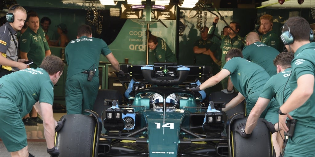 Comienza la aventura de Fernando Alonso en Aston Martin