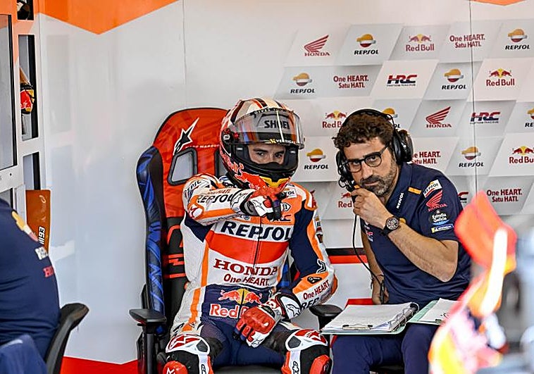 El futuro de Marc Márquez en entredicho: la Honda toca fondo