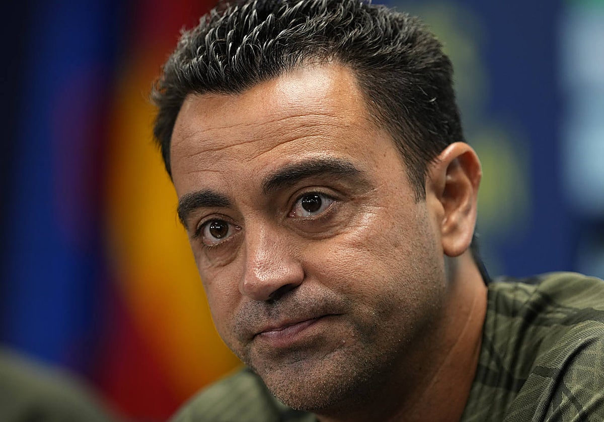 Xavi y el futuro de Abde: «Tenemos una opción de recompra, no lo hemos ...