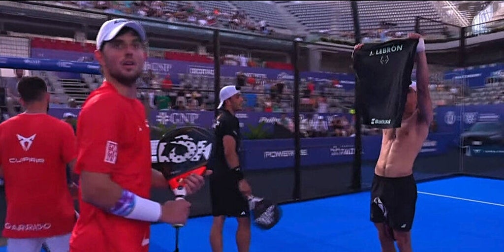 Juan Lebrón se venga de Yanguas y Garrido con una celebración a lo Messi