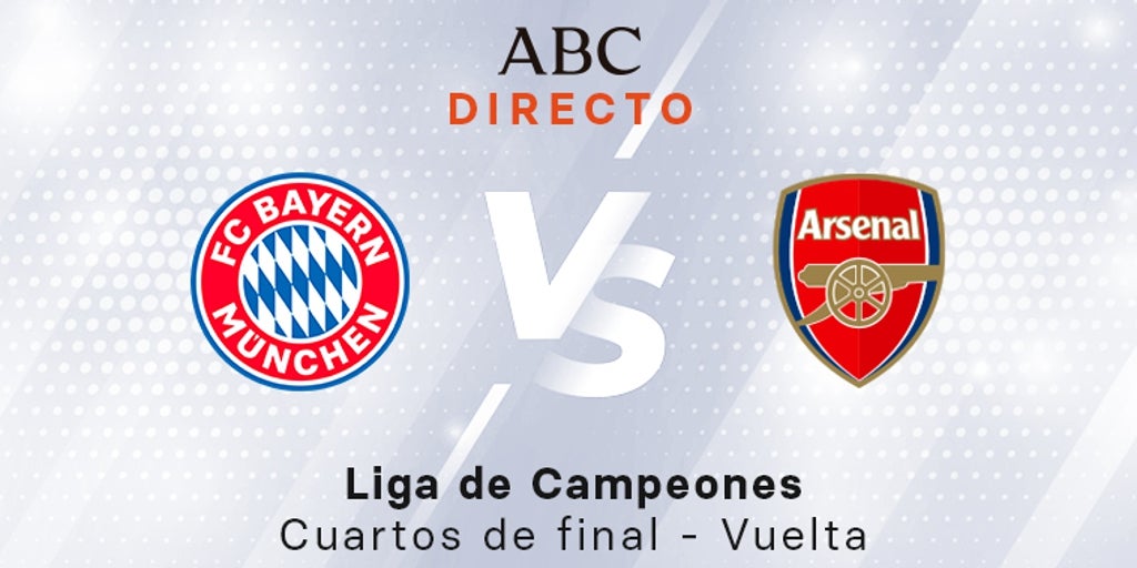 Bayern - Arsenal, estadísticas del partido