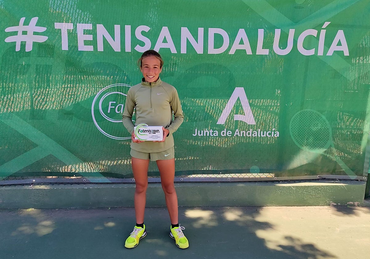 La sevillana Irene Basalo, campeona del Tennis Europe sub 14 de Vilamoura