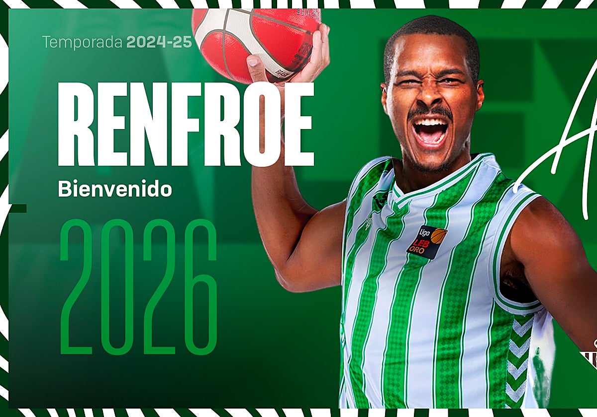 Alex Renfroe completa la tripleta de bases del nuevo Betis Baloncesto