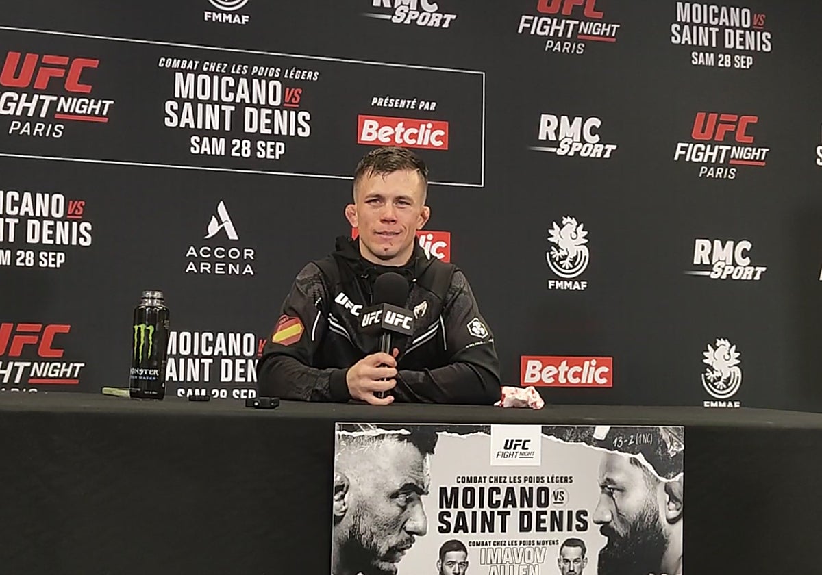 Dani Bárez, tras sumar su primera victoria en UFC: «Sabía que tenía el ...
