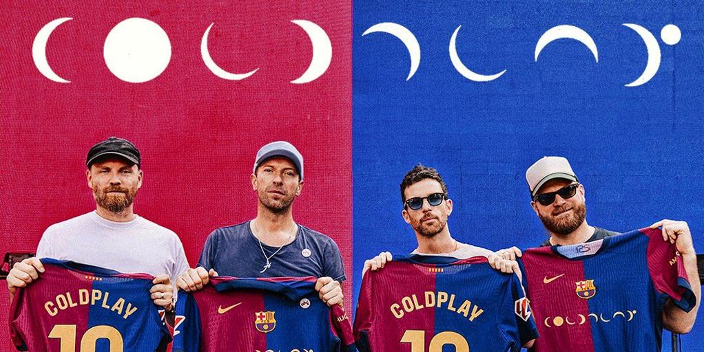 Se confirma el diseño que utilizará el Barcelona junto a Coldplay