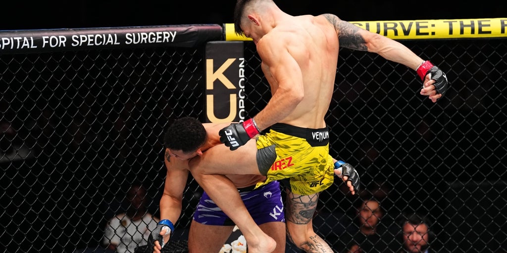 Joel Álvarez se sienta con los más grandes de la UFC