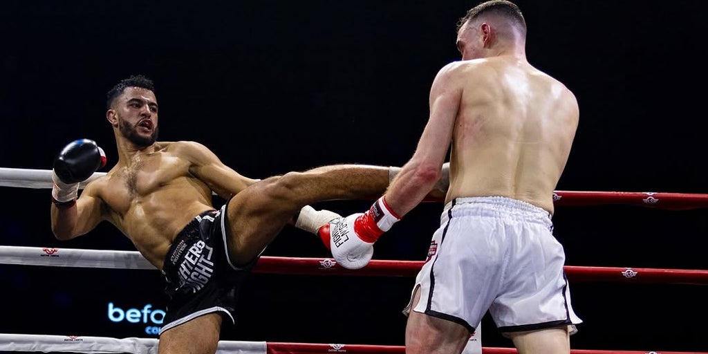 Filali se luce en el Mad Fight Stadium