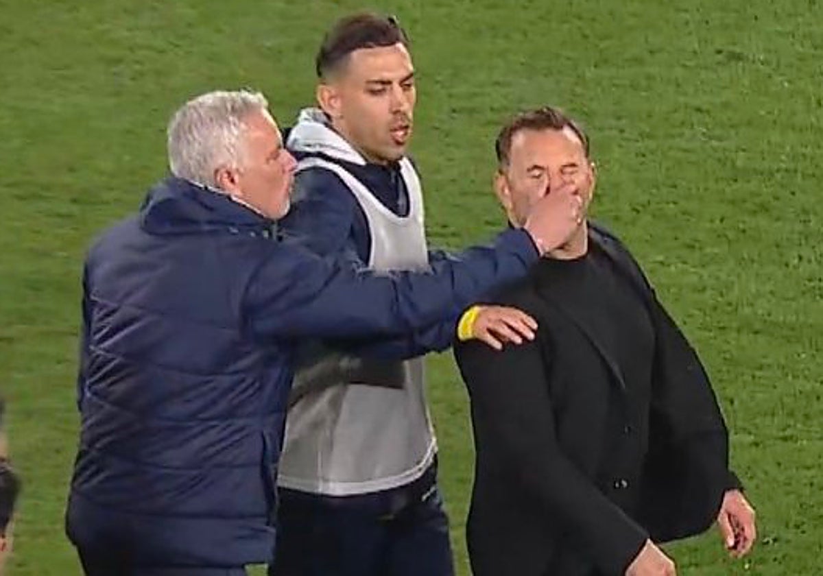 Mourinho, de meterle el dedo en el ojo al rival a retorcerle la nariz