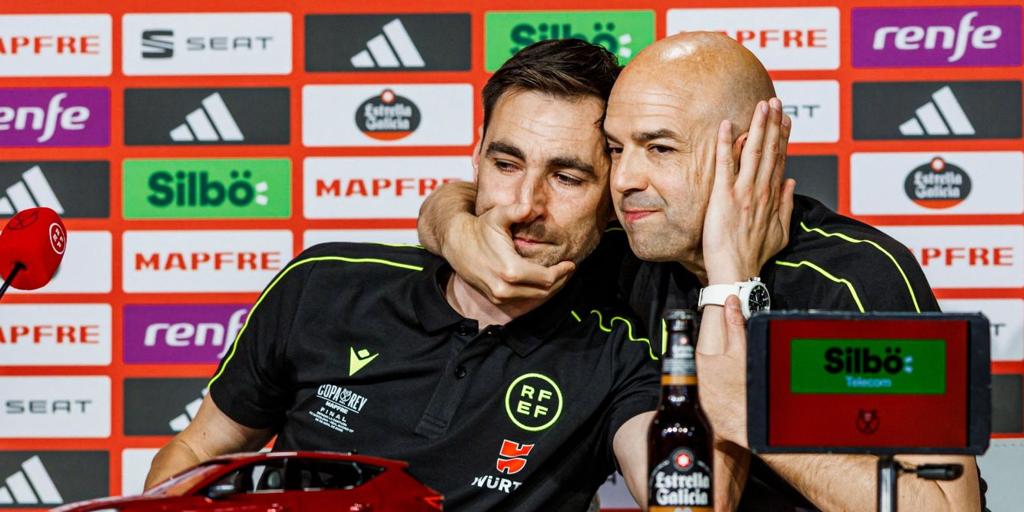 Estos son los árbitros que bajan y suben a Primera División en España