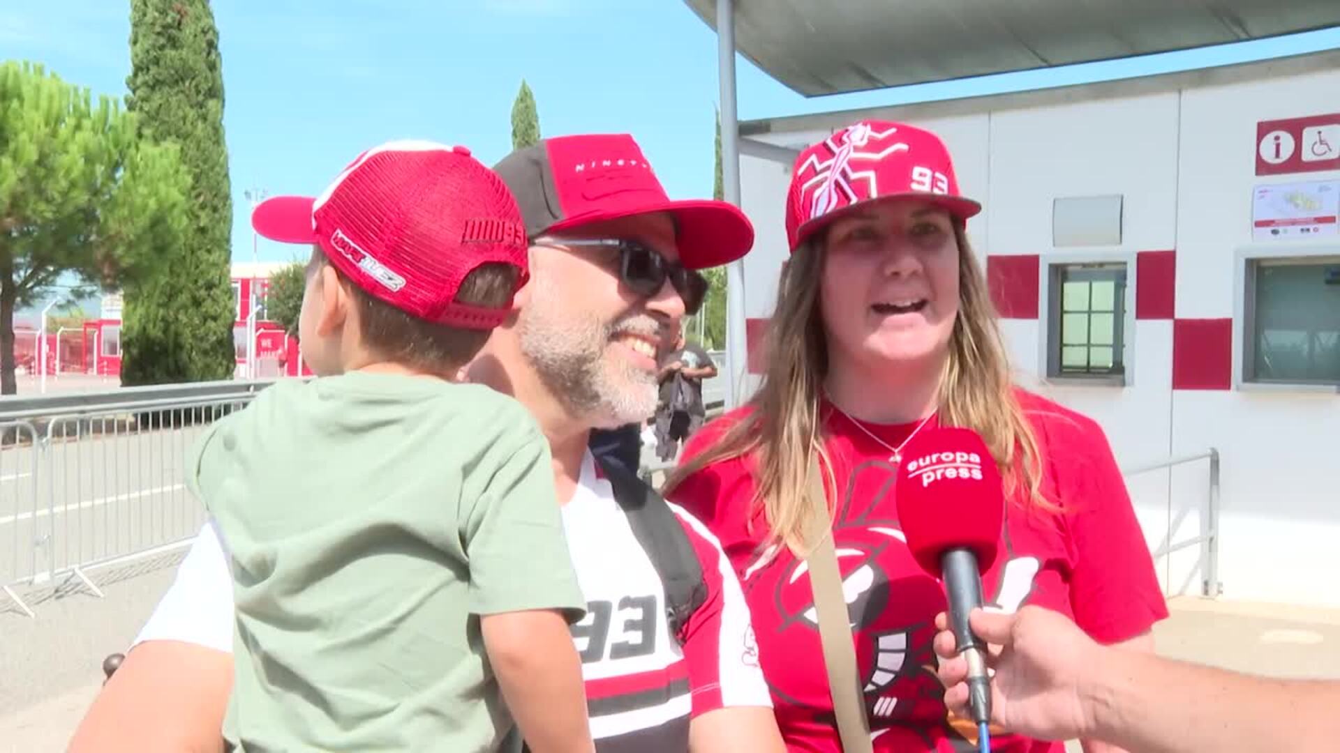 Asistentes al GP de Cataluña disfrutan de Marc Márquez: "Es muy ...