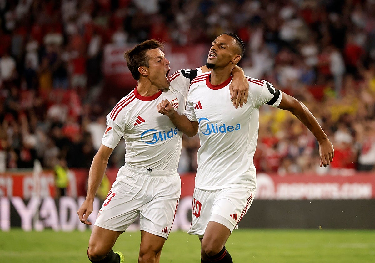 El Sevilla FC estrena un par de patrocinadores para enfrentarse al ...