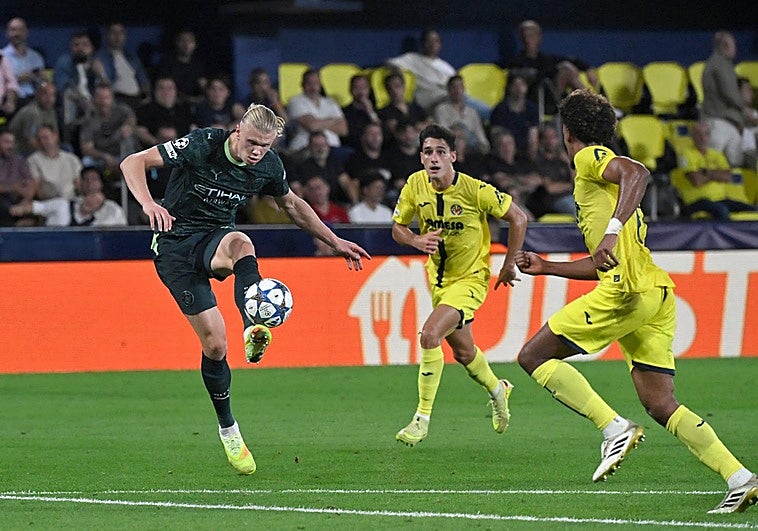 villarreal, 0 - 2 manchester city: El Manchester City se pasea sin ...