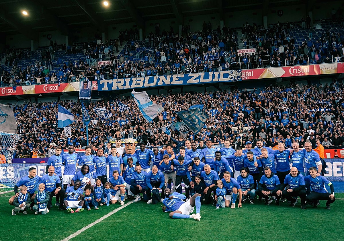 El gran ambiente que espera al Betis en Bélgica: la afición del Genk se ...