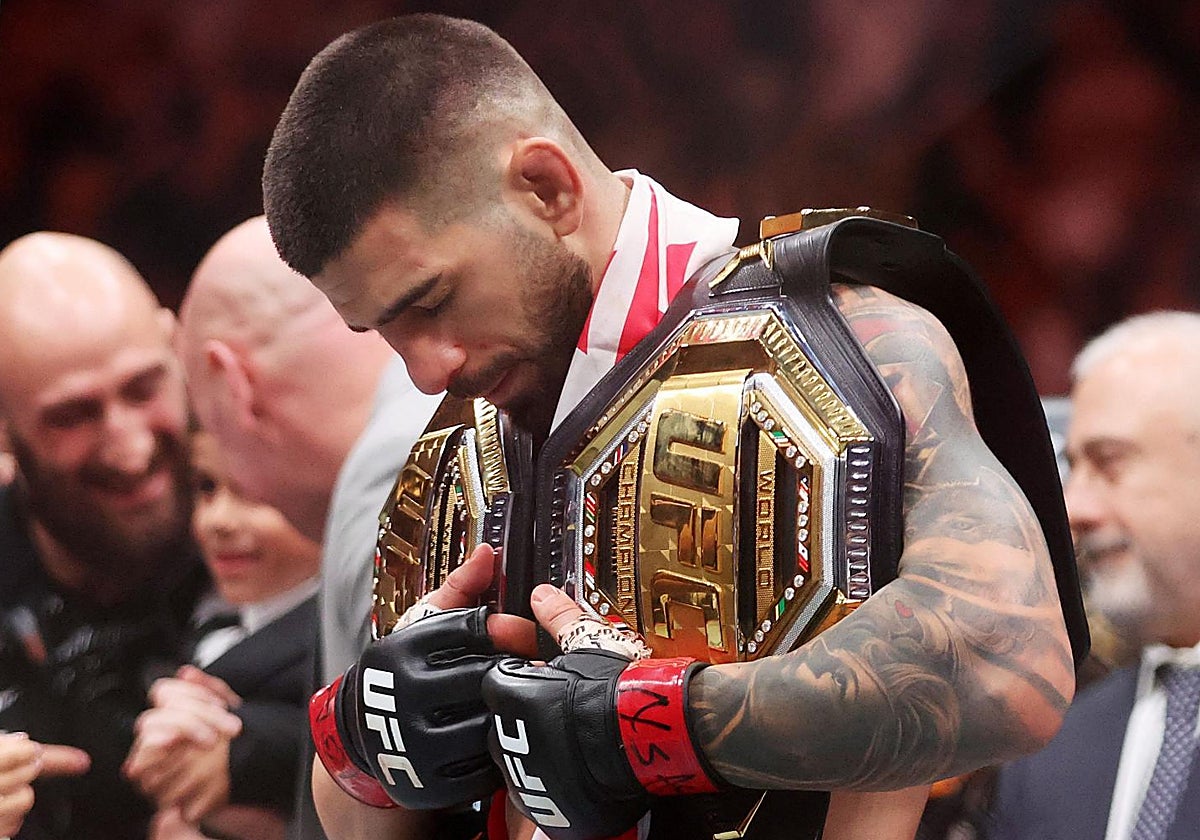 Makhachev señala el único camino para pelear contra Topuria: «Si Ilia ...