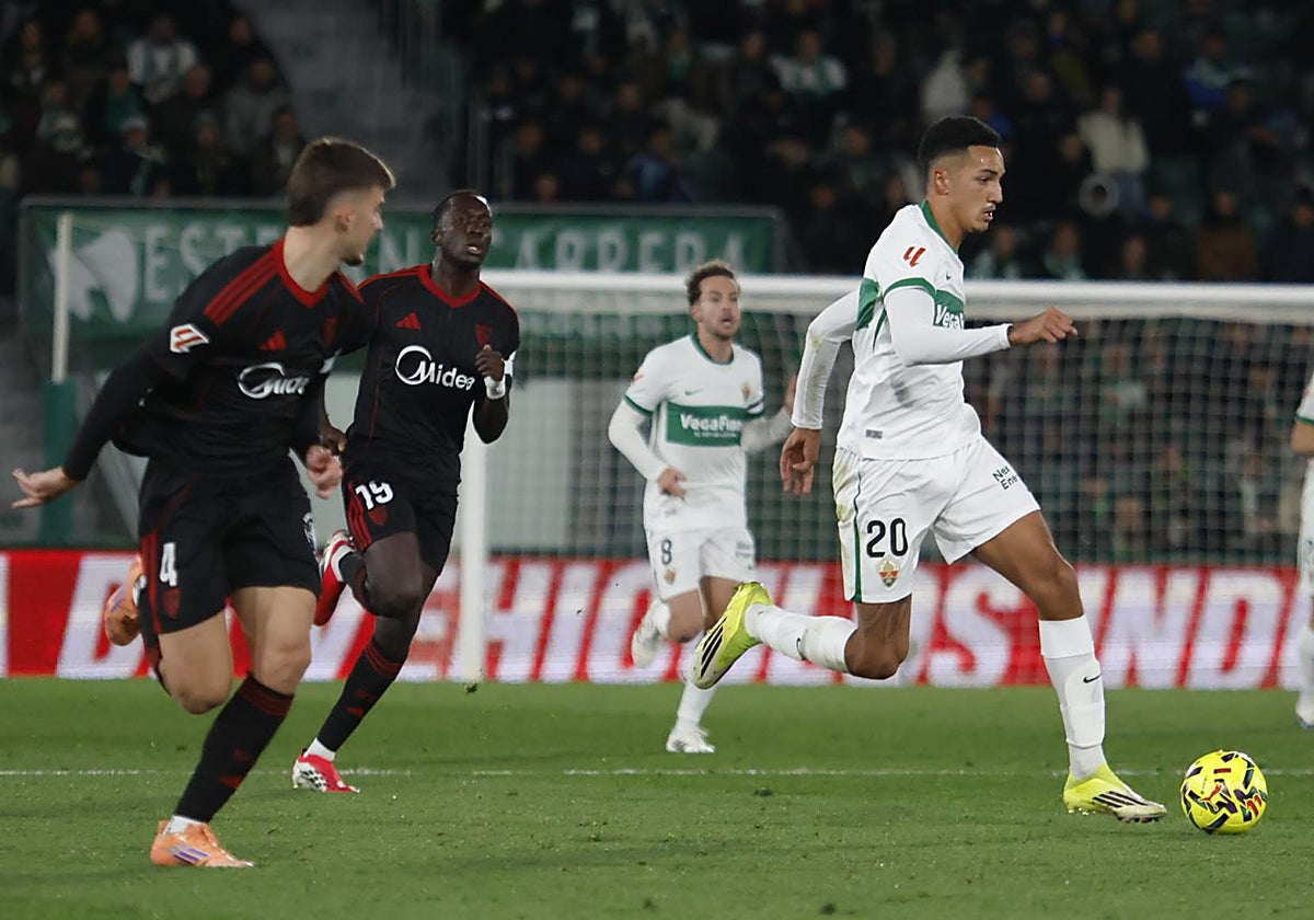 Elche - Sevilla, las estadísticas del partido