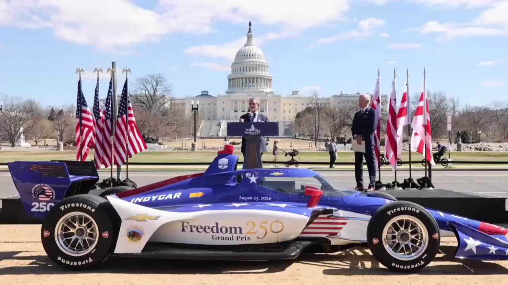 Freedom 250 Grand Prix revela su circuito en el National Mall de Washington