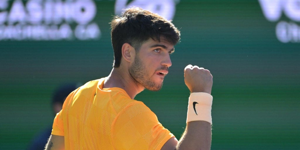 Dónde ver online y en televisión a Alcaraz hoy en Indian Wells y a qué ...