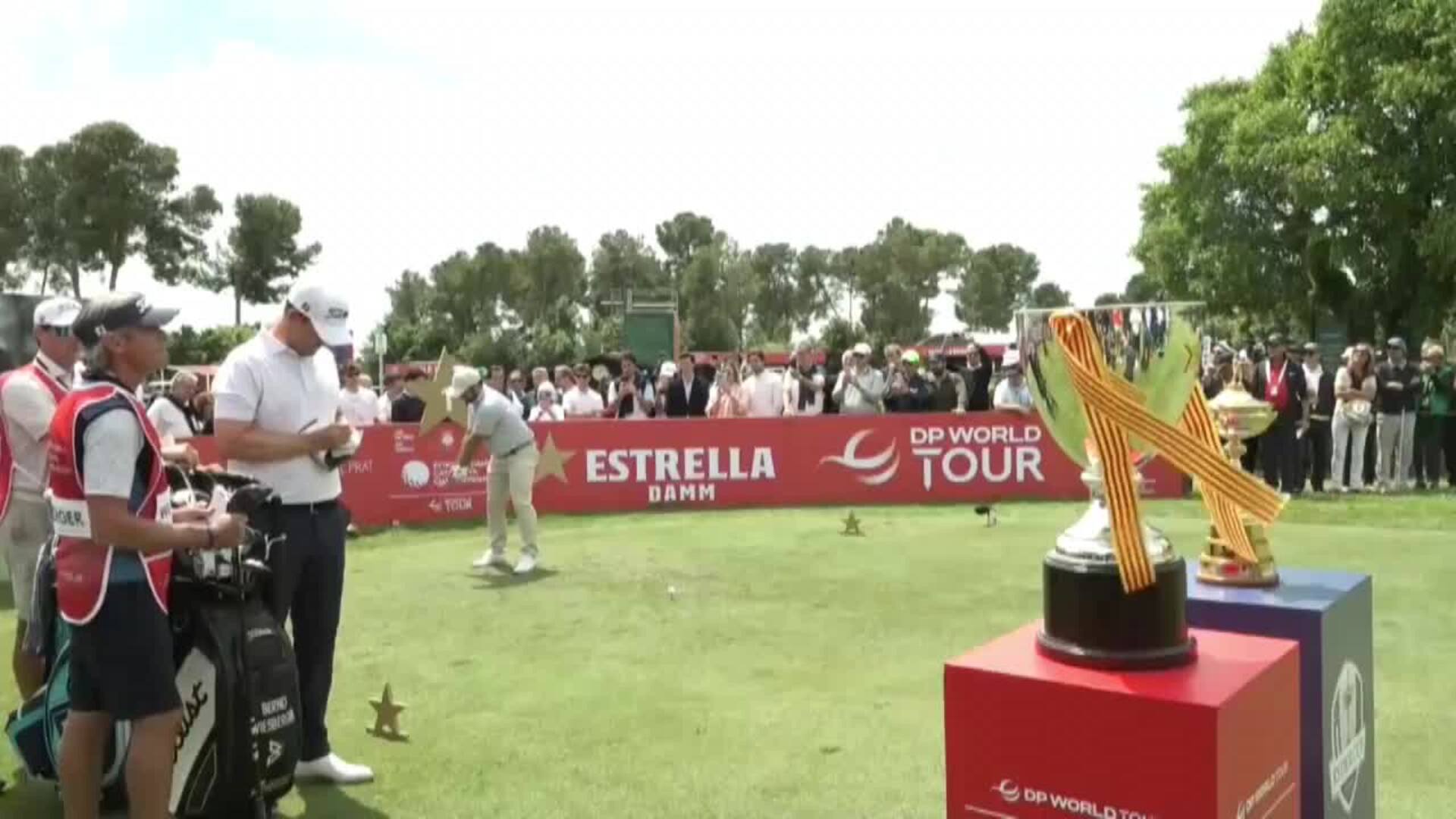 El Catalunya Championship se tiñe de azul y blanco para homenajear a ...